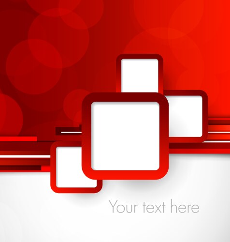Abstract red background Royalty Free Vector Image