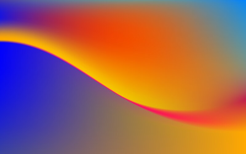 Swirl radial gradient rainbow background Vector Image