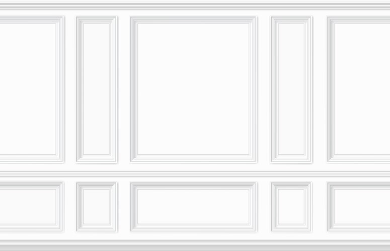 White wooden wall panel Royalty Free Vector Image