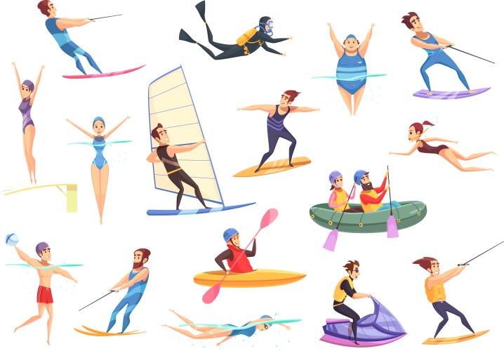 Water Sports Vector Images (over 210,000)