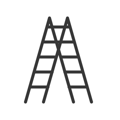 Carpenter handyman tool and equipment icon set Vector Image