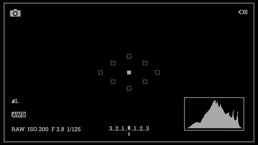 Video camera overlay Royalty Free Vector Image