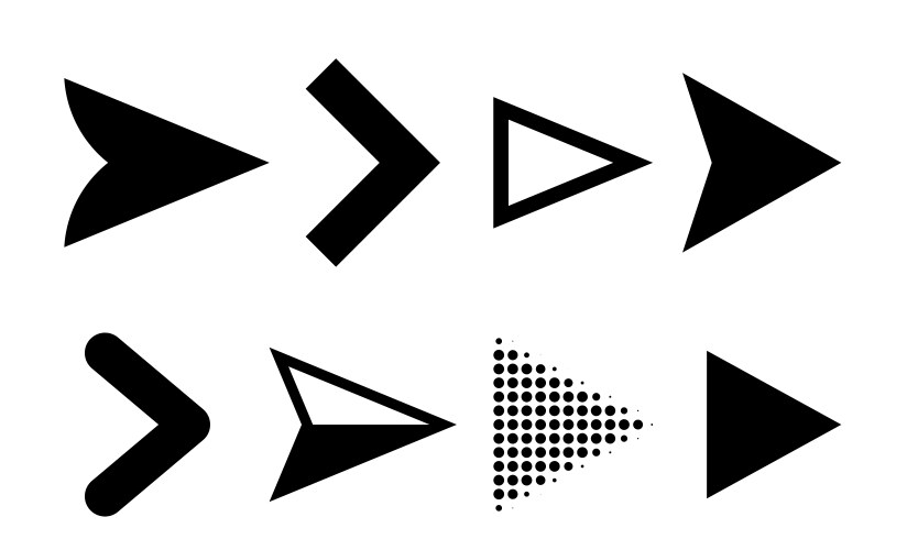 North arrow icon n direction point symbol Vector Image