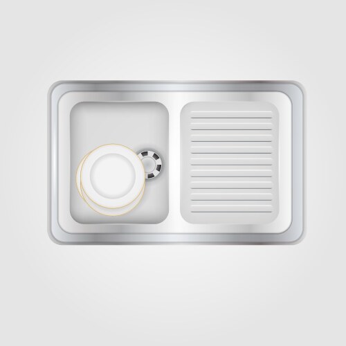 A kitchen sink Royalty Free Vector Image - VectorStock