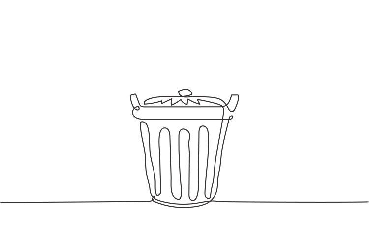 Dustbin Drawing Vector Images (over 1,100)