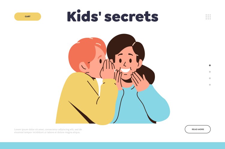 Cartoon Telling Secrets Vector Images (over 510)
