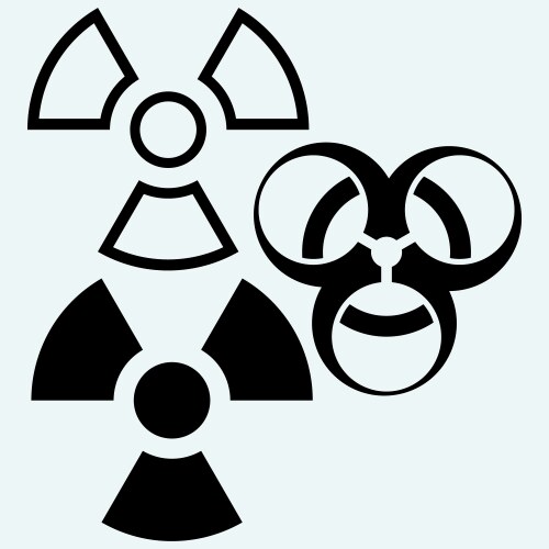 Spill of radioactive waste Royalty Free Vector Image