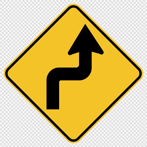 Dangerous Curves Road Sign