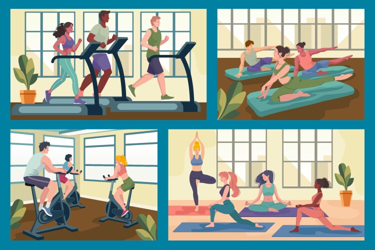 Exercise Cartoon Vector Images (over 140,000)