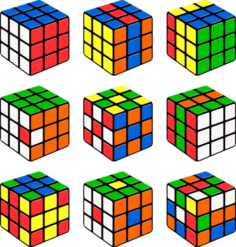 Ice cubes Royalty Free Vector Image - VectorStock