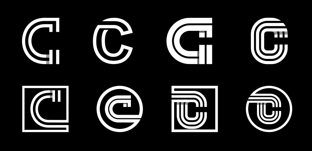 C Monogram Logo Vector Images (over 44,000)