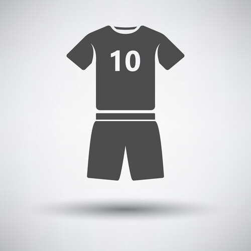 Sport uniform pattern background design Royalty Free Vector