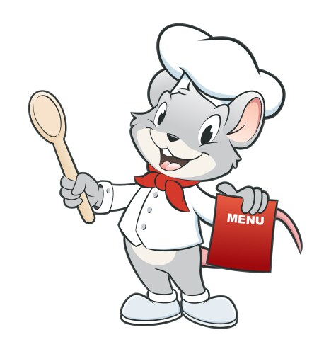 Chef mouse Royalty Free Vector Image - VectorStock