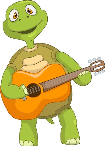 Animated turtle Royalty Free Vector Image - VectorStock
