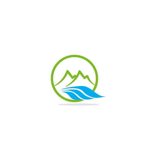 Mountain Water Logo Vector Images (over 13,000)