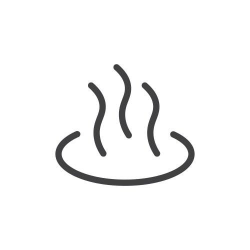 Onsen icon Royalty Free Vector Image - VectorStock