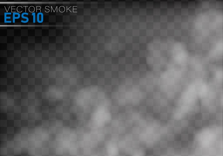 Smoke or cloud effect Royalty Free Vector Image