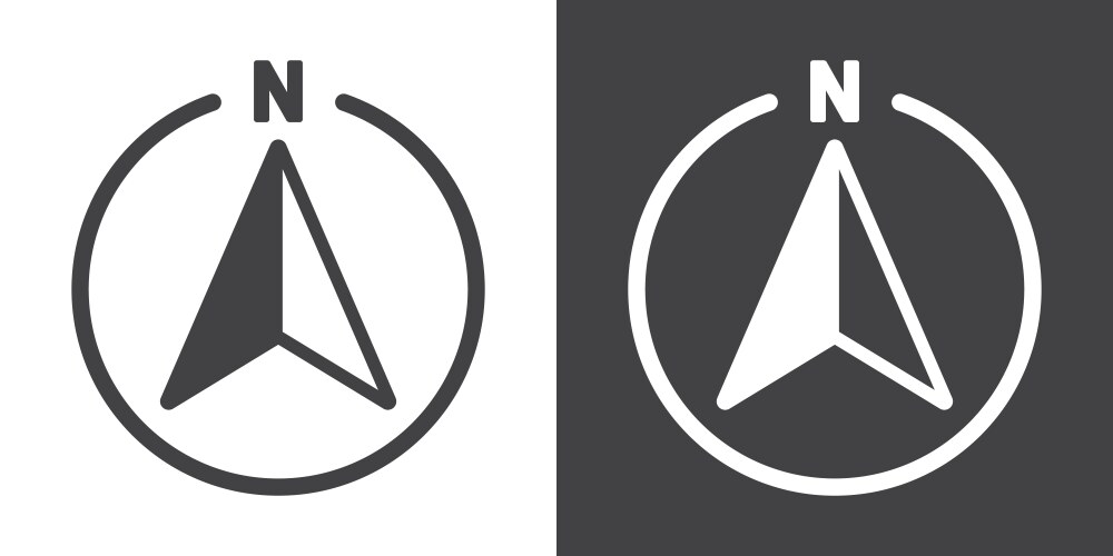 North Point Icon Vector Images (over 14,000)