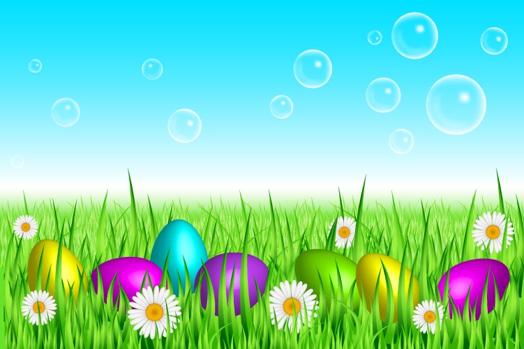 Easter background Royalty Free Vector Image - VectorStock
