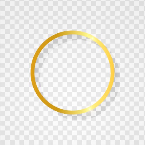 Pink Gold Metallic Frame Royalty Free Vector Image