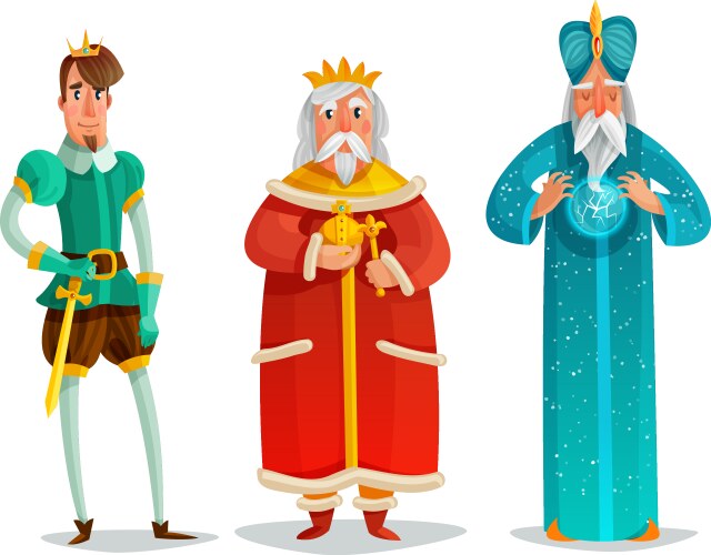 Royal family Royalty Free Vector Image - VectorStock