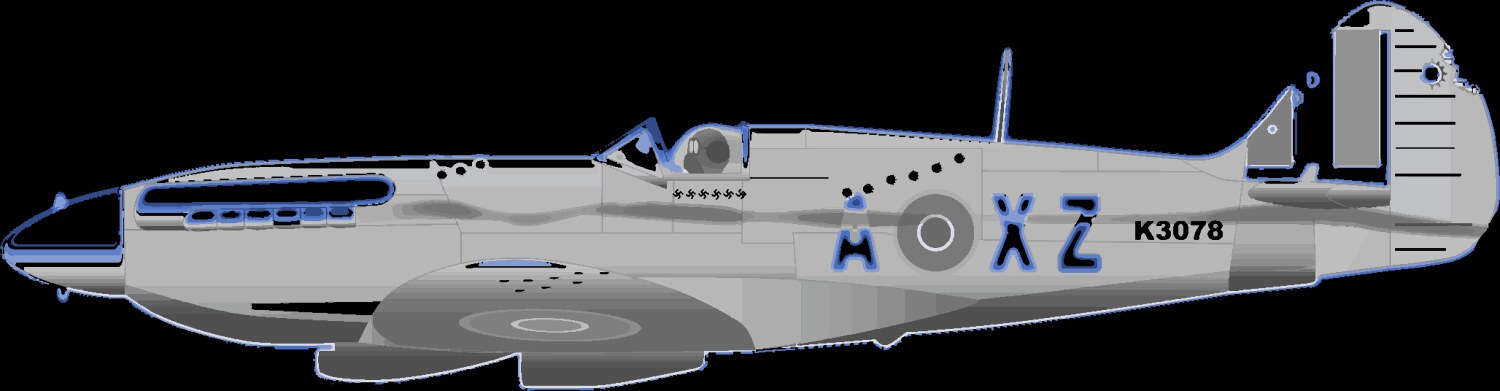Spitfire Plane Vector Images (84)