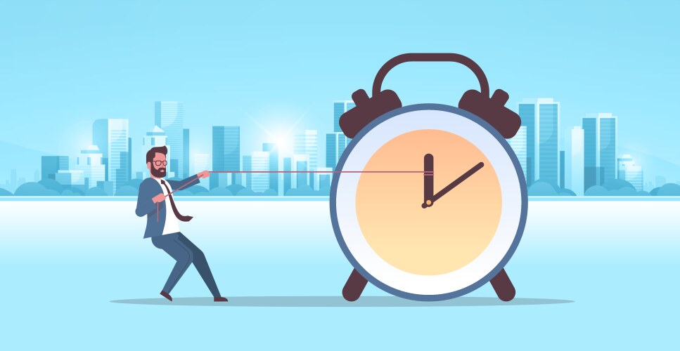 Clock Pull Vector Images (over 200)