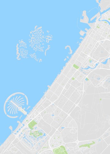 Dubai Map Vector Images (over 1,100)