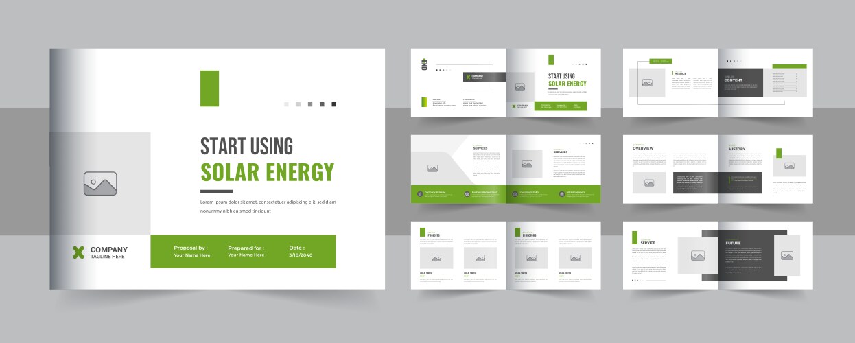 Solar Energy Brochure Vector Images (over 420)