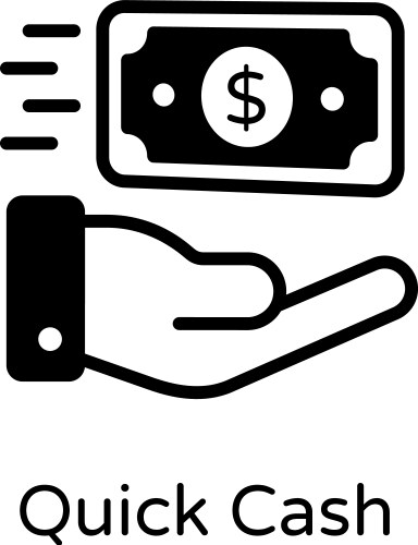 Quick cash (35924440) – Royalty-Free Vector | VectorStock