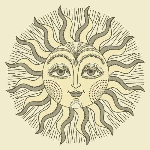 Medieval Sun Vector Images (over 2,600)