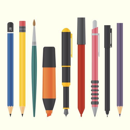 Pencil Royalty Free Vector Image - VectorStock