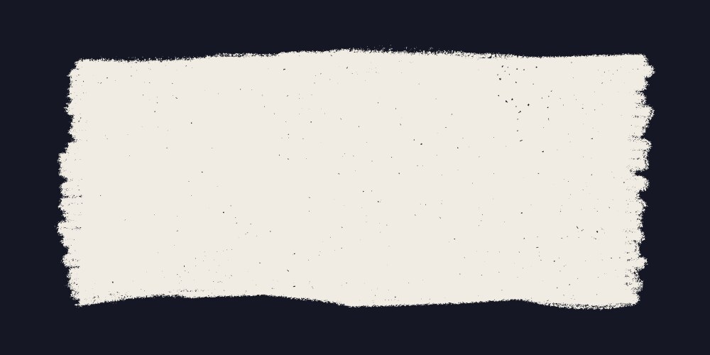 Hand drawn rectangle with grunge texture rough Vector Image