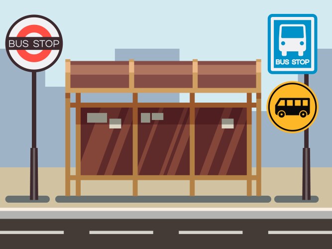 Bus Stop Vector Images (over 19,000)