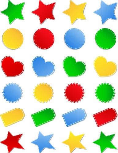 Blank round labels Royalty Free Vector Image - VectorStock Blank round labels Royalty Free Vector Image - VectorStock