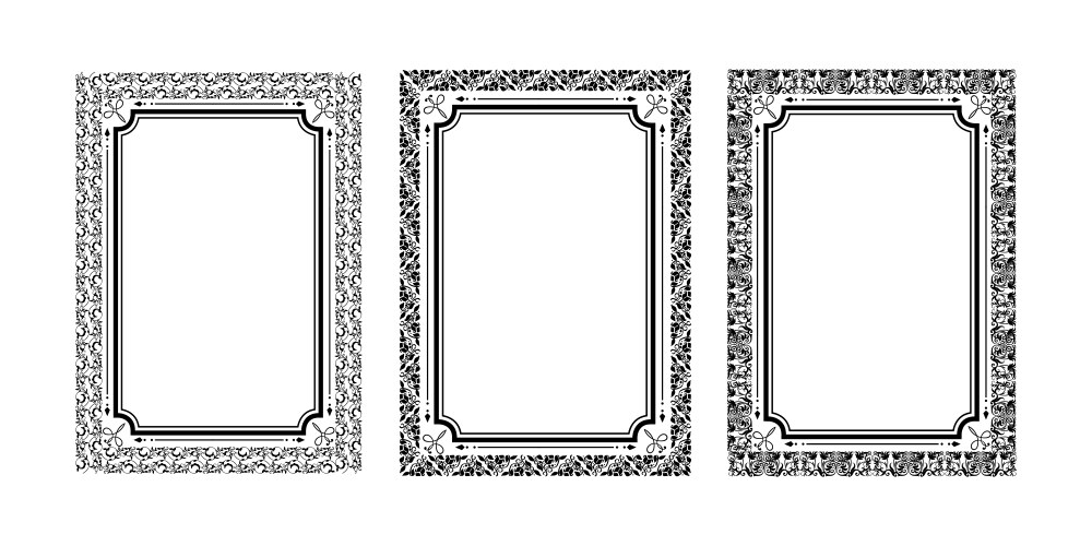 Certificate Border Vector