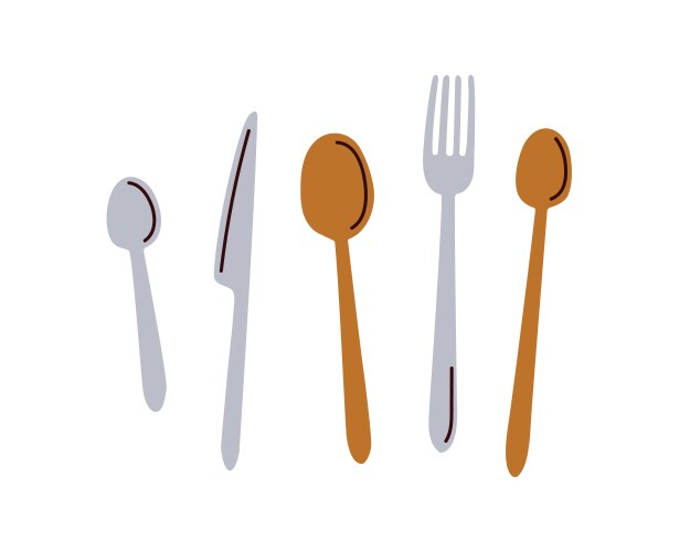 Cutlery Cartoon Vector Images (over 5,500)