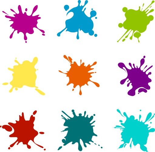 Paint Splodge Vector Images (over 4,700)