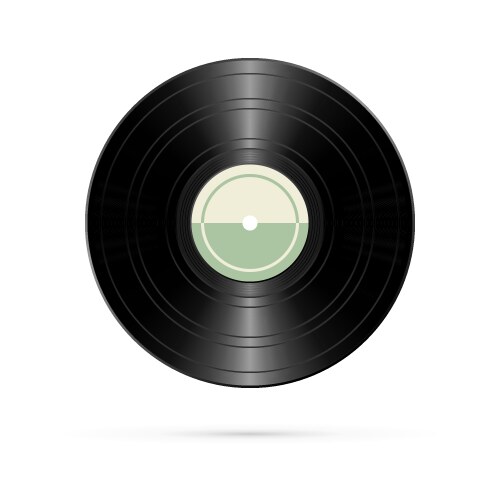 Retro 45 rpm record labels Royalty Free Vector Image