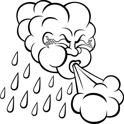 Weather Clipart Black and White Vector Images (over 1,600)