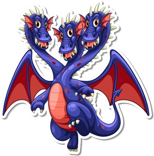 Cartoon dragon Royalty Free Vector Image - VectorStock