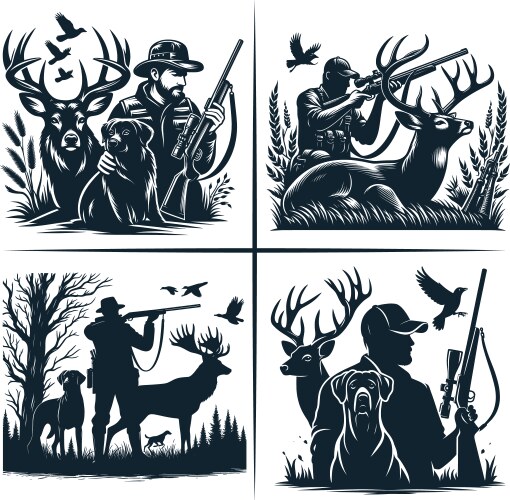 Hunting Vector Images (over 200,000)