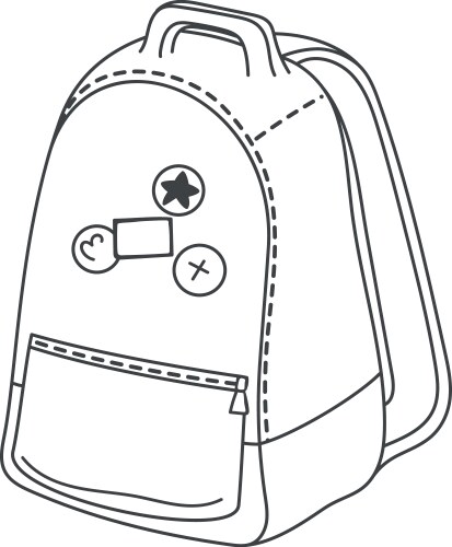 Backpack Outline Vector Images (over 16,000)