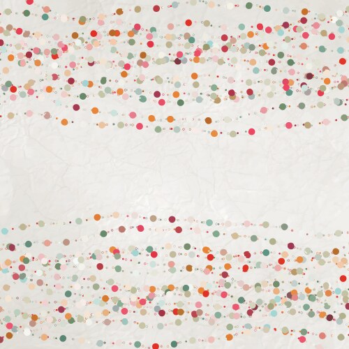 Vintage dots card Royalty Free Vector Image - VectorStock