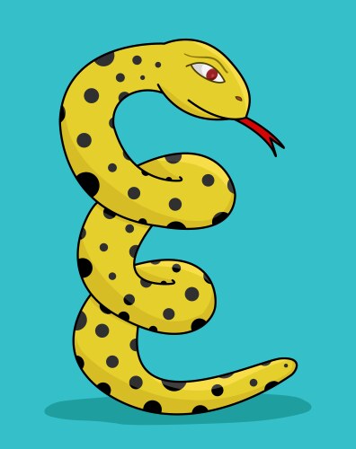Snake Python Yellow Vector Images (over 880)