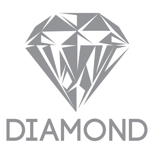 Gray Diamond Logo Diamants Dark Gray Icons – Free Download SVG, PNG,