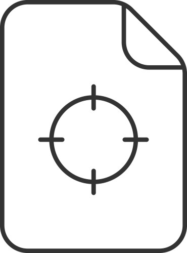 Offset Printing Registration Mark Vector Images (78)