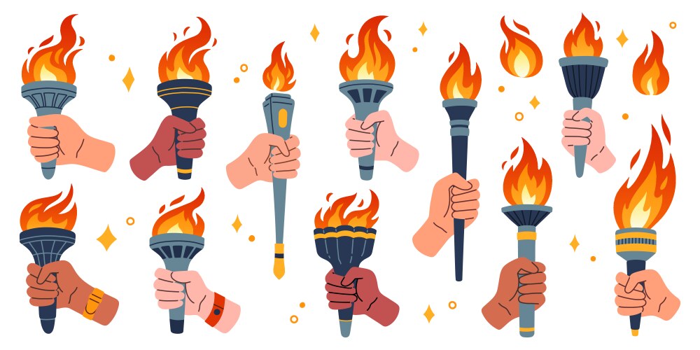 Olympic Flame Vector Images (over 3,500)