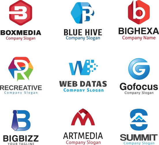 Arrange letters in order with pictures Royalty Free Vector