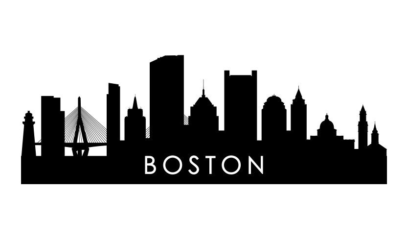 Boston Skyline Vector Images (over 470)